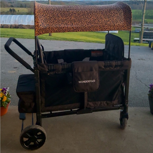 Accessories | Wonderfold W4 Half Shade Cheetah Canopy | Poshmark